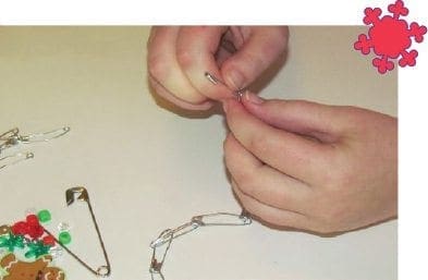 Safety-Pin Necklace: A Fun Fine-Motor Craft for Kids