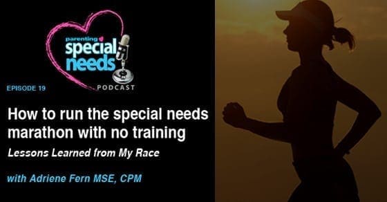 How to Run the Special Needs Marathon with no Training - Parenting ...
