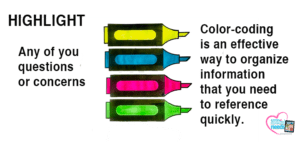 Three Tips for Highlighting and Color-Coding Your Child’s Draft IEP ...